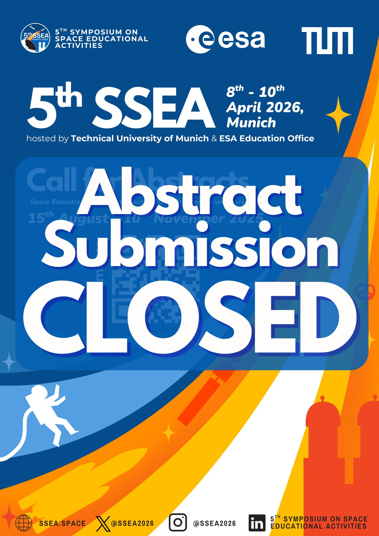 More than 400 abstracts received! Thank you! - SSEA Munich 2026